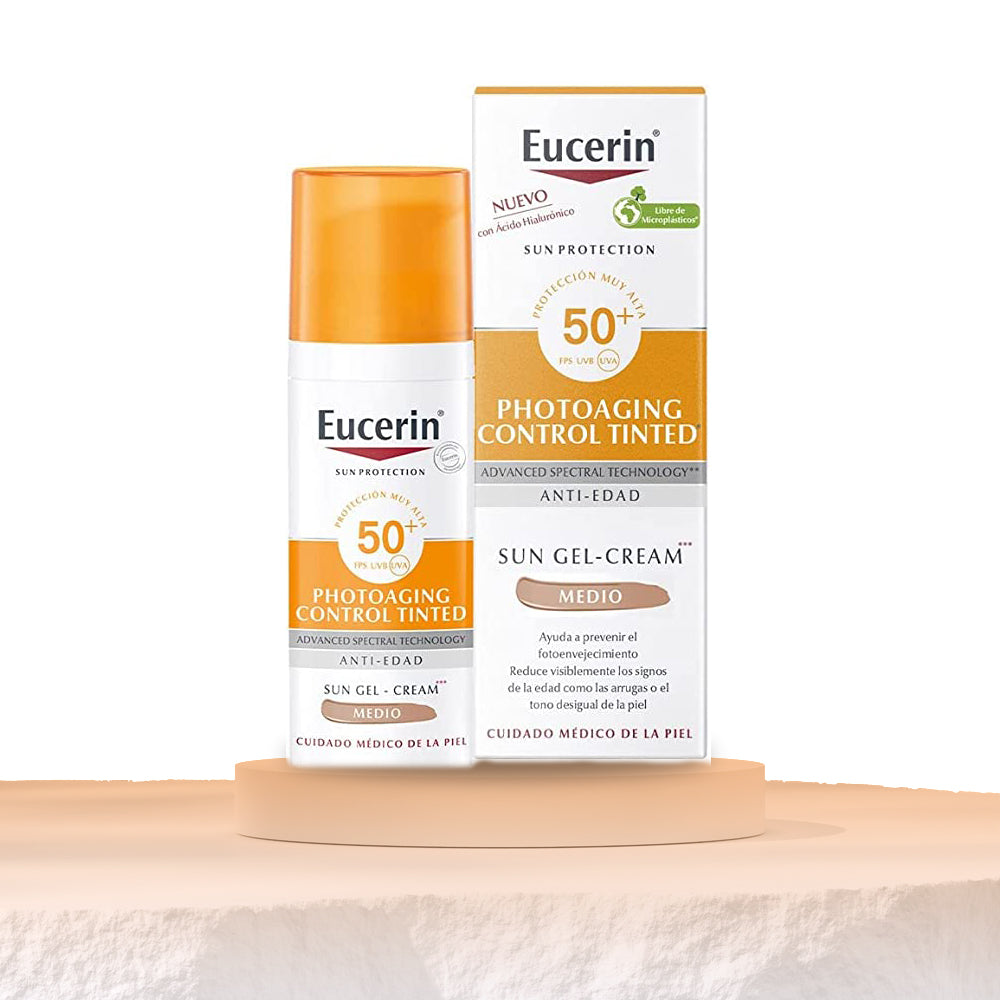 Buy Eucerin Sun Protection SPF50+CREMA Rostro Con Color 50ML – Skincare ...